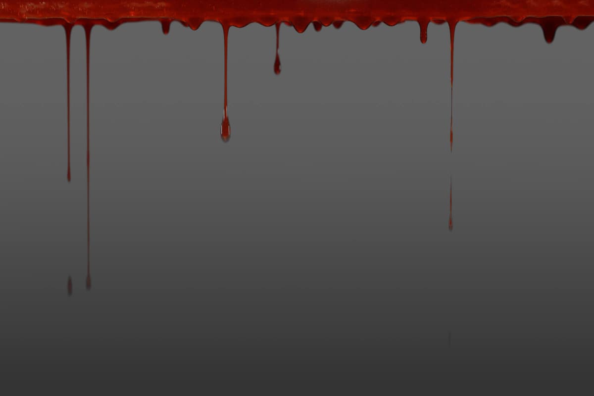 4k Blood Dripping Footage | FX Elements